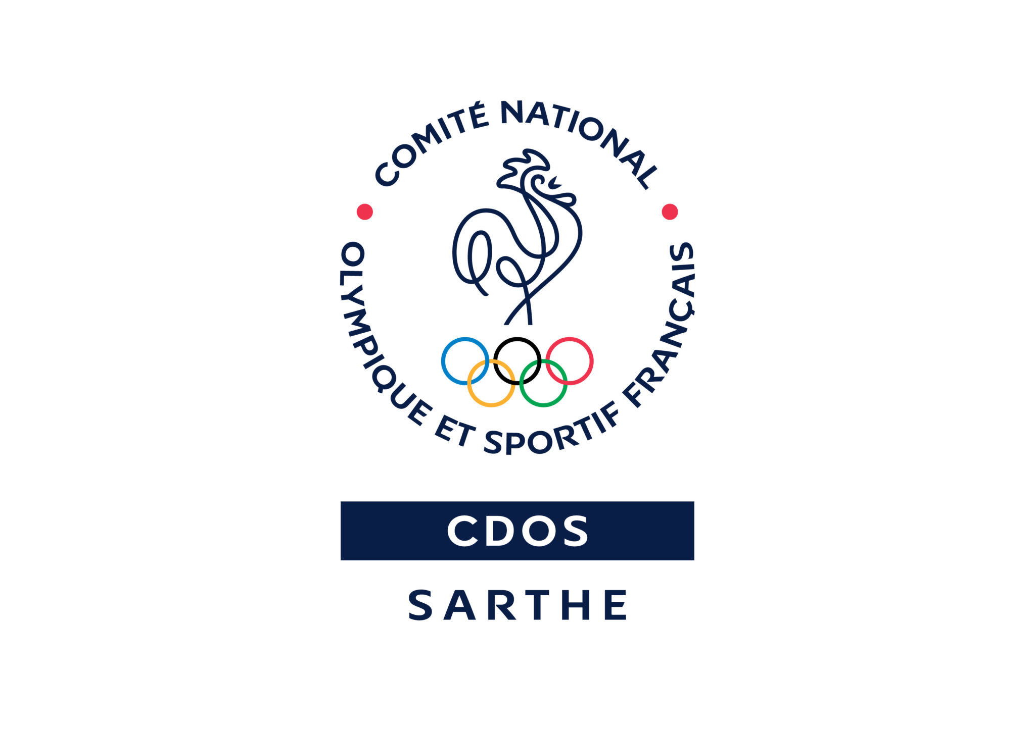 Le logos du CDOS de la Sarthe - CDOS 72